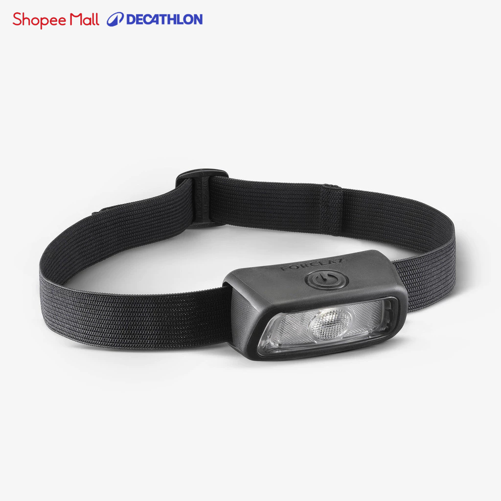 Đèn pin đội đầu cắm trại 50 lm hl50 đen Decathlon FORCLAZ mã 8602576 ...