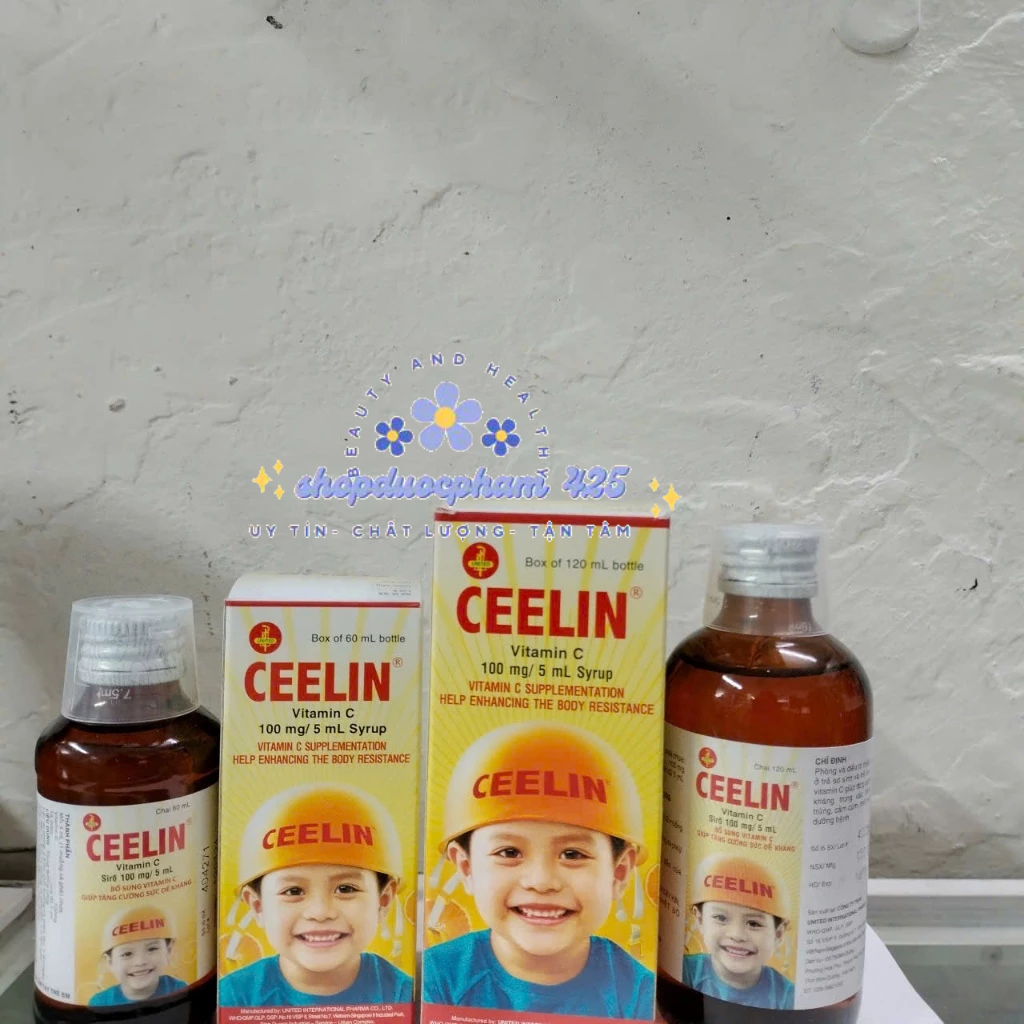 Ceelin vitamin C tăng cường sức đề kháng cho cơ thể trẻ em | Shopee ...