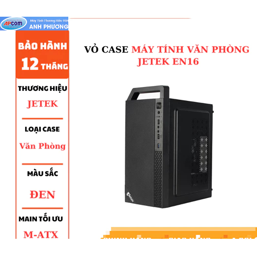Thùng máy Case Jetek EN16 Đen | Shopee Việt Nam