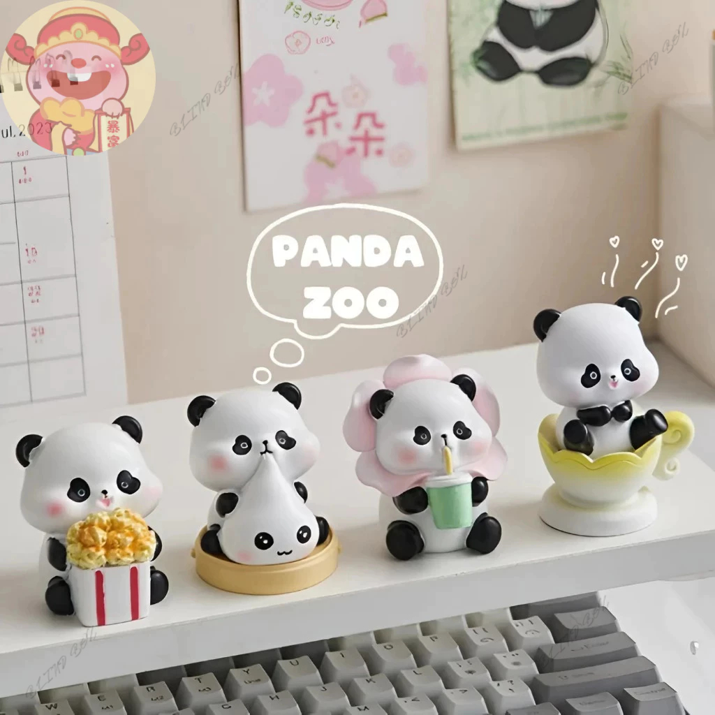 PANDA ZOO - Sưu tầm đồ chơi giải trí hộp mù BLIND BOX mô hình gấu trúc ...