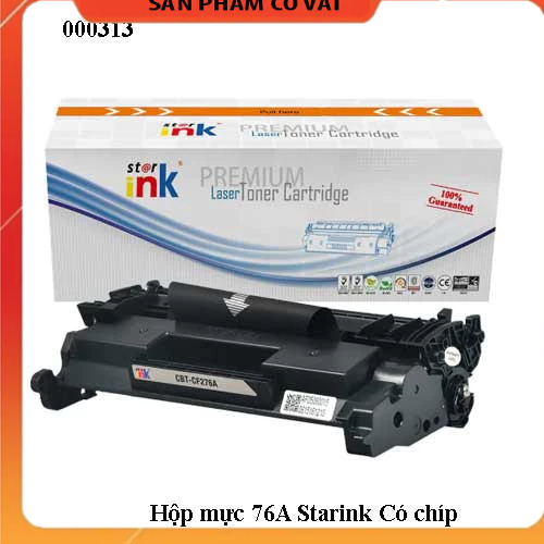 Hộp Mực In StarInk HP CF276A Có chíp ( Hộp mực 76A ) - Có lỗ đổ mực và ...