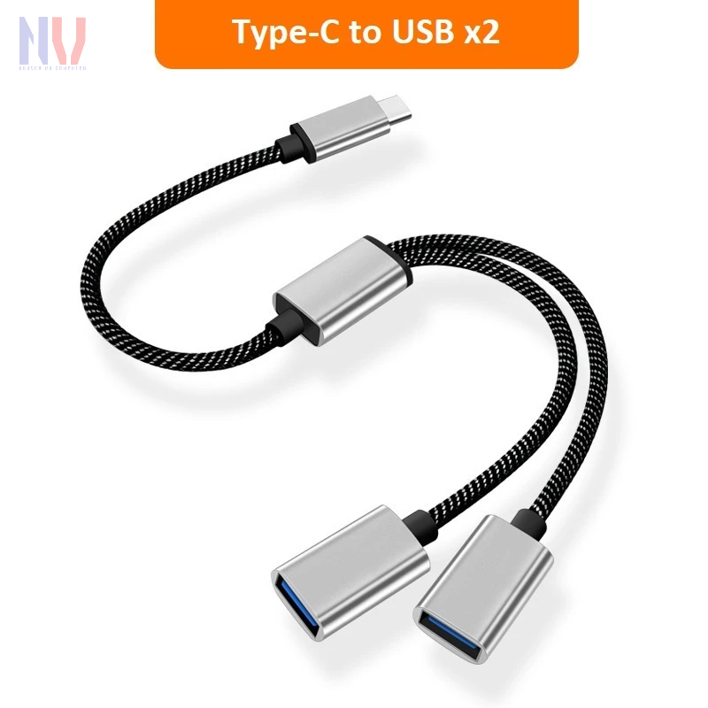 Cáp Chuyển Type-C Sang USB 2 Cổng / 3 Cổng - Truyền Dữ Liệu Đa Năng | Shopee Việt Nam