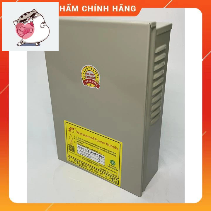 Nguồn 12V 34A CL Ngoài Trời HÀNG CÔNG TY LOẠI 1 - Nguồn Đèn LED 12v 34A ...