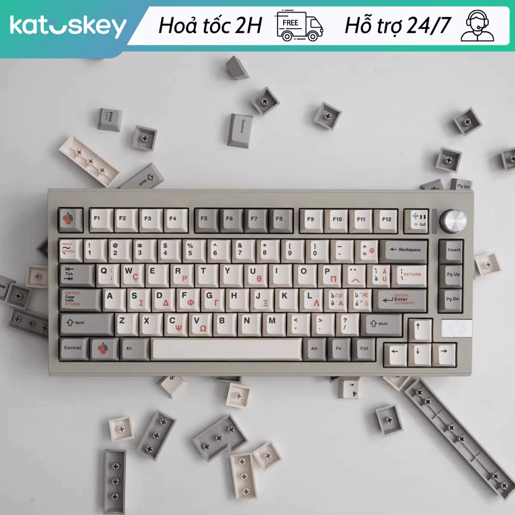 [HOẢ TỐC] Keycap CMK Retro 9009 | 142 nút - nhựa PBT dày 1,5mm - in Dye ...