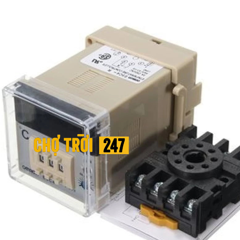 Bộ điều khiển nhiệt độ OMRON E5C4, đồng hồ nhiệt OMRON E5C4 điện áp ...