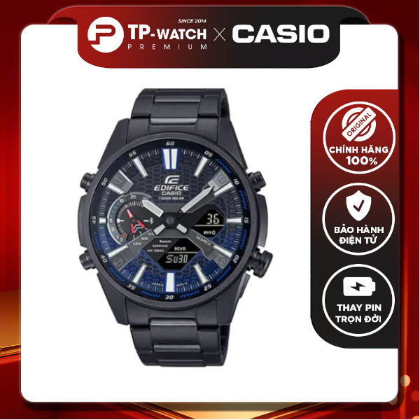 Đồng Hồ Nam Dây Thép Casio Edifice ECB-S100DC-2ADF Chính Hãng ECB-S100DC-2A | Shopee Việt Nam