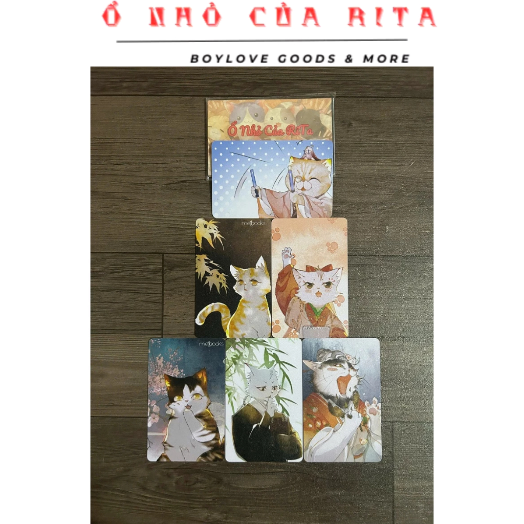 [Phụ kiện] Card nhựa Những Con Mèo Ở Tử Cấm Thành 1 2 3 (Bản đặc biệt ...