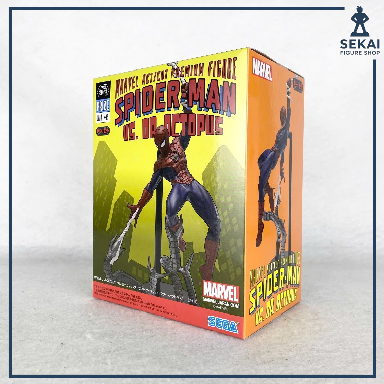 Mô Hình Chính Hãng SPIDER MAN VS DR. OCTOPUS - MARVEL ACT/CUT Premium ...