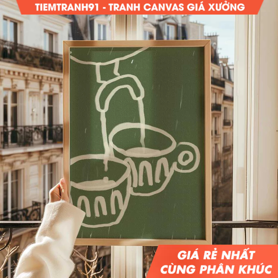 Tranh treo tường, Coffee Mugs , Coffee Poster, Illustration Kitchen ...