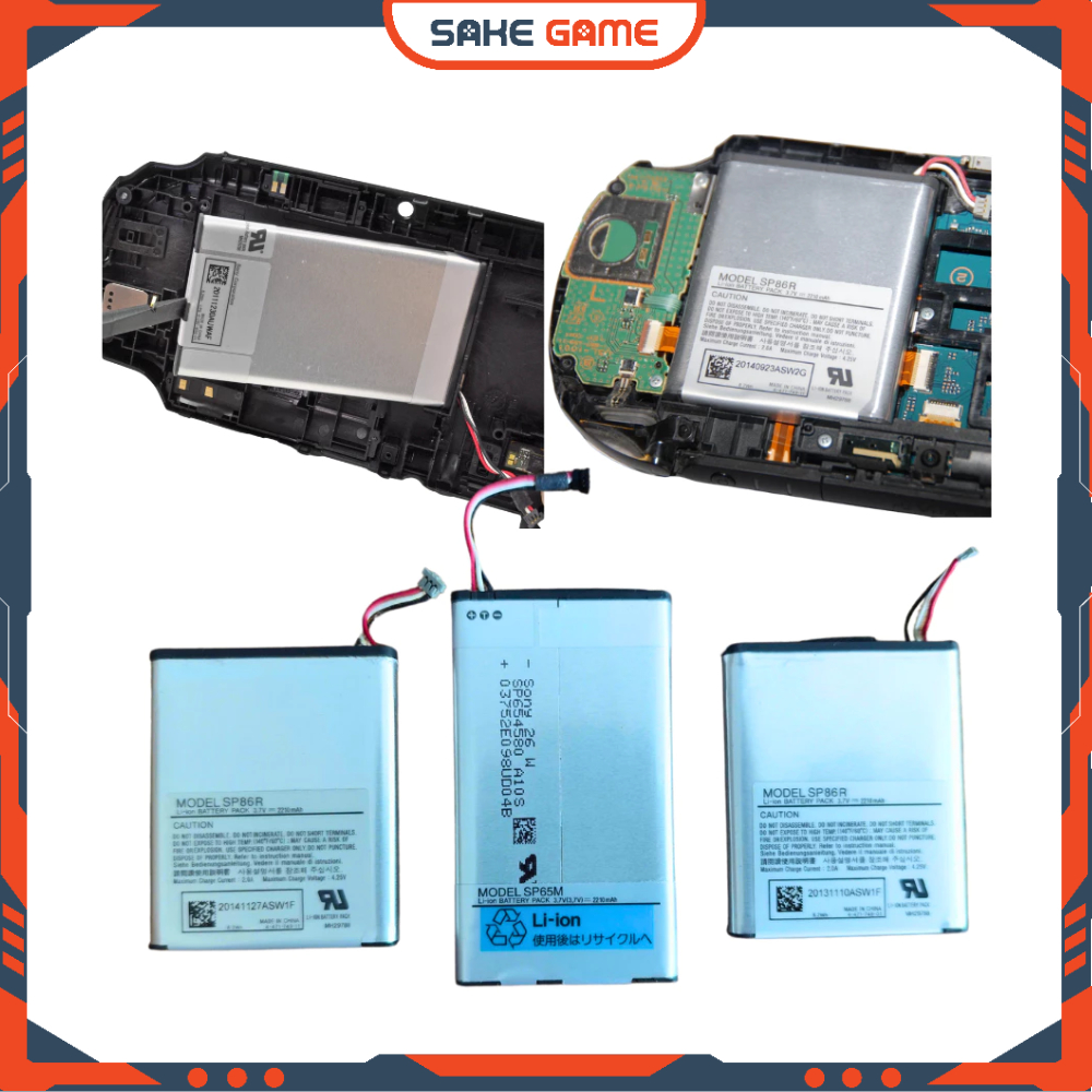 Pin Máy Chơi Game PS Vita 1000 2000 Zin Bóc Máy Pin PS Vita 1000 2000 ...