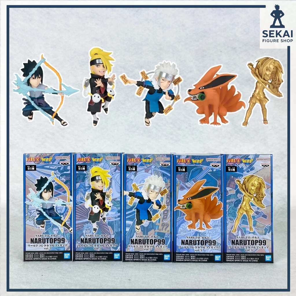 Mô Hình Chính Hãng WCF Sasuke, Deidara, Tobirama, Kurama, Golden Sakura - NARUTO NARUTOP99 WCF ...