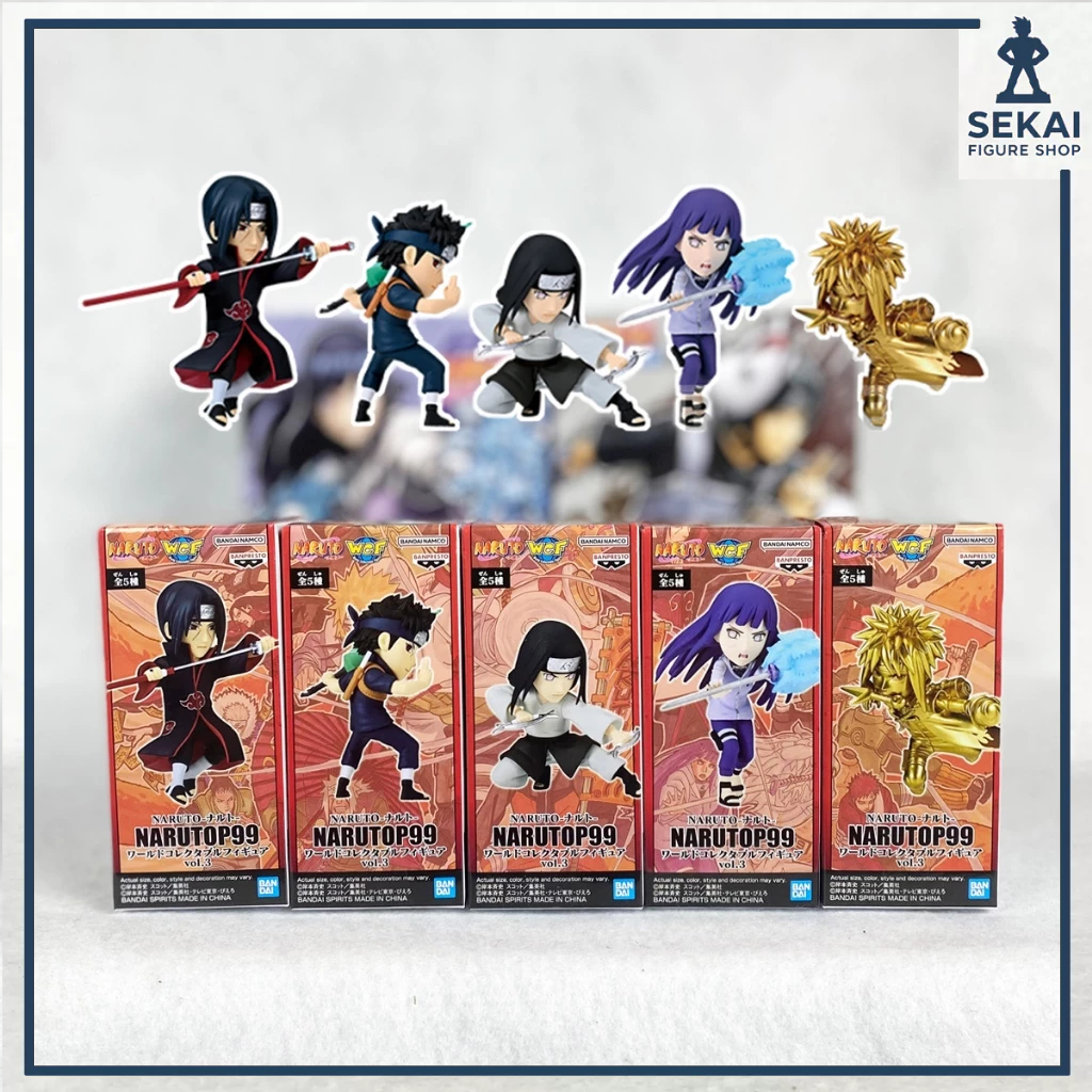 Mô Hình Chính Hãng WCF Itachi, Shisui, Neji, Hinata, Golden Minato ...