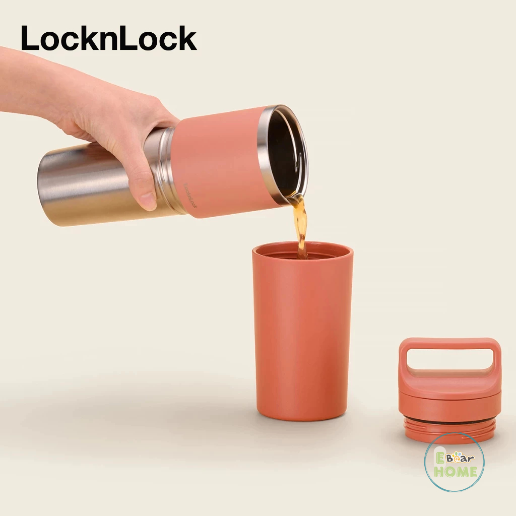 Bình Giữ Nhiệt inox 304 LocknLock Slo 2in1 600ml LHC4332 | Shopee Việt Nam
