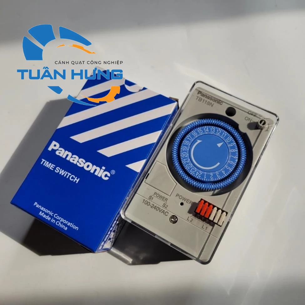Rơ le thời gian thực, đồng hồ hẹn giờ ,Timer hẹn giờ Panasonic TB118N ...