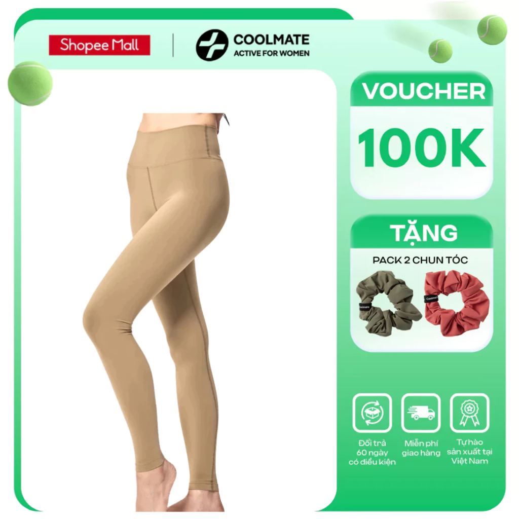 Quần Legging Dài Yoga CoolSoft Light Support Co Giãn Mềm Mại Tôn Dáng ...
