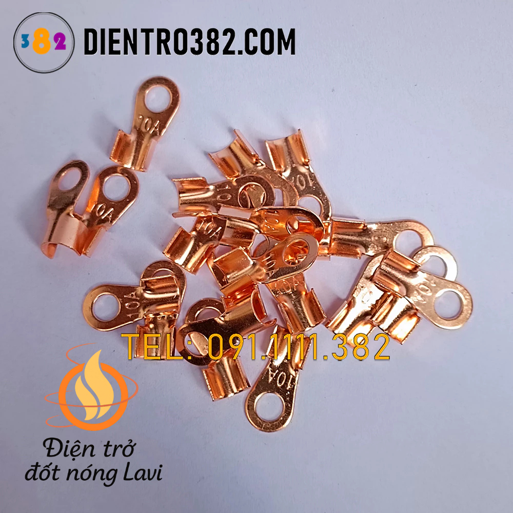 Đầu cos đồng đỏ 10A đến 100A, cos 6 và cos 8 loại tốt | Shopee Việt Nam