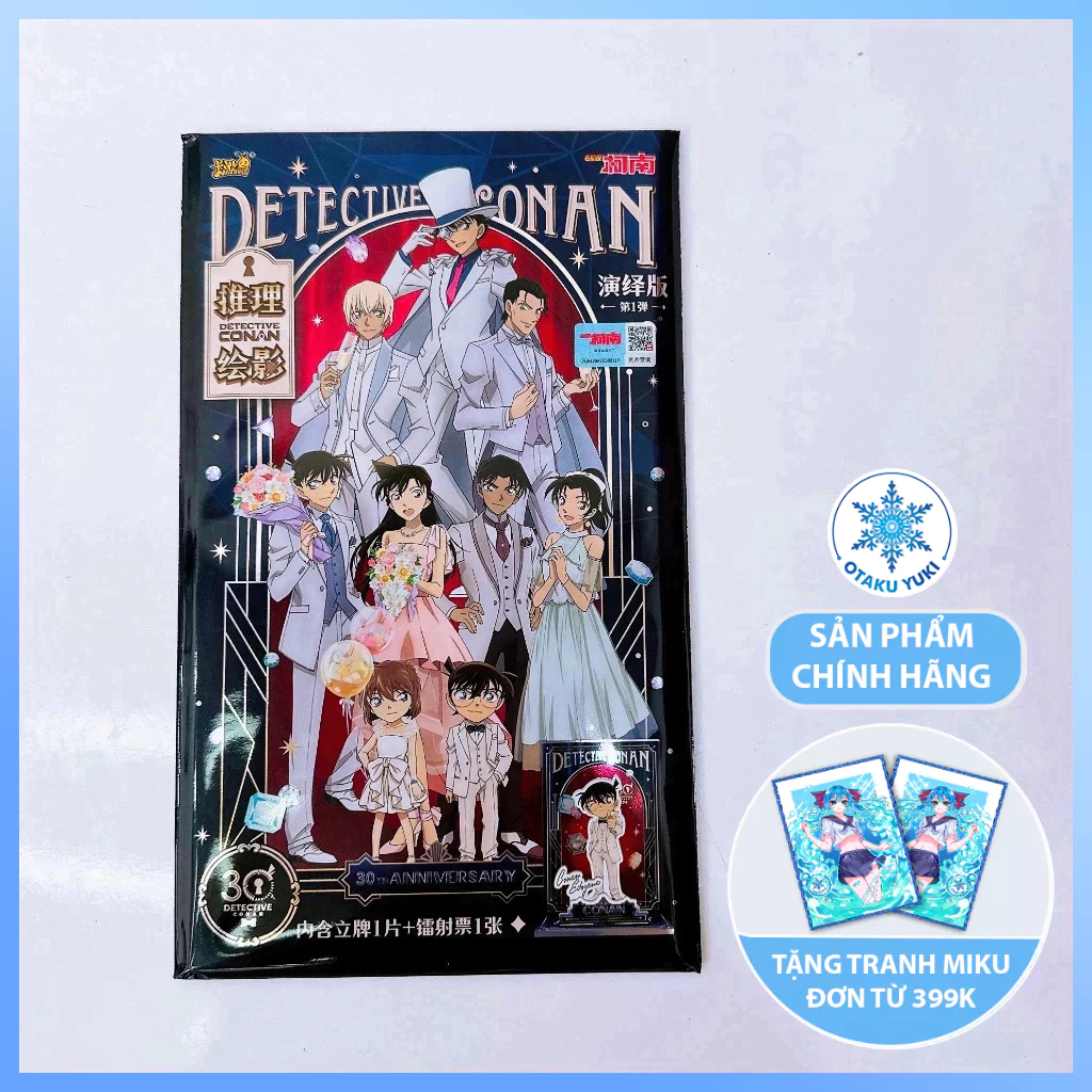 Gói Thẻ Pack Card Standee Detective Conan Bản Kỷ Niệm 30 Năm (KAYOU ...