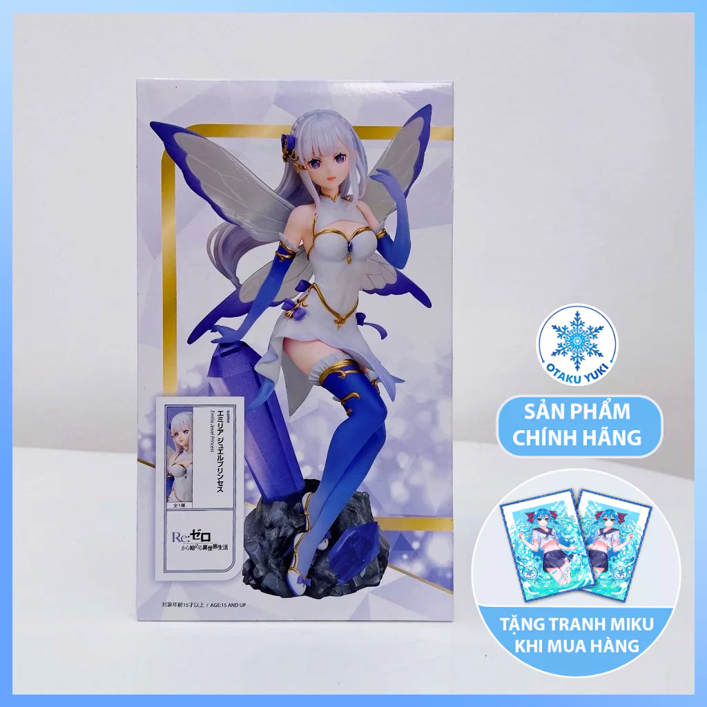 Mô Hình Emilia Jewel Princess - Re:Zero Starting Life in Another World 1/7 Scale Figure Chính ...