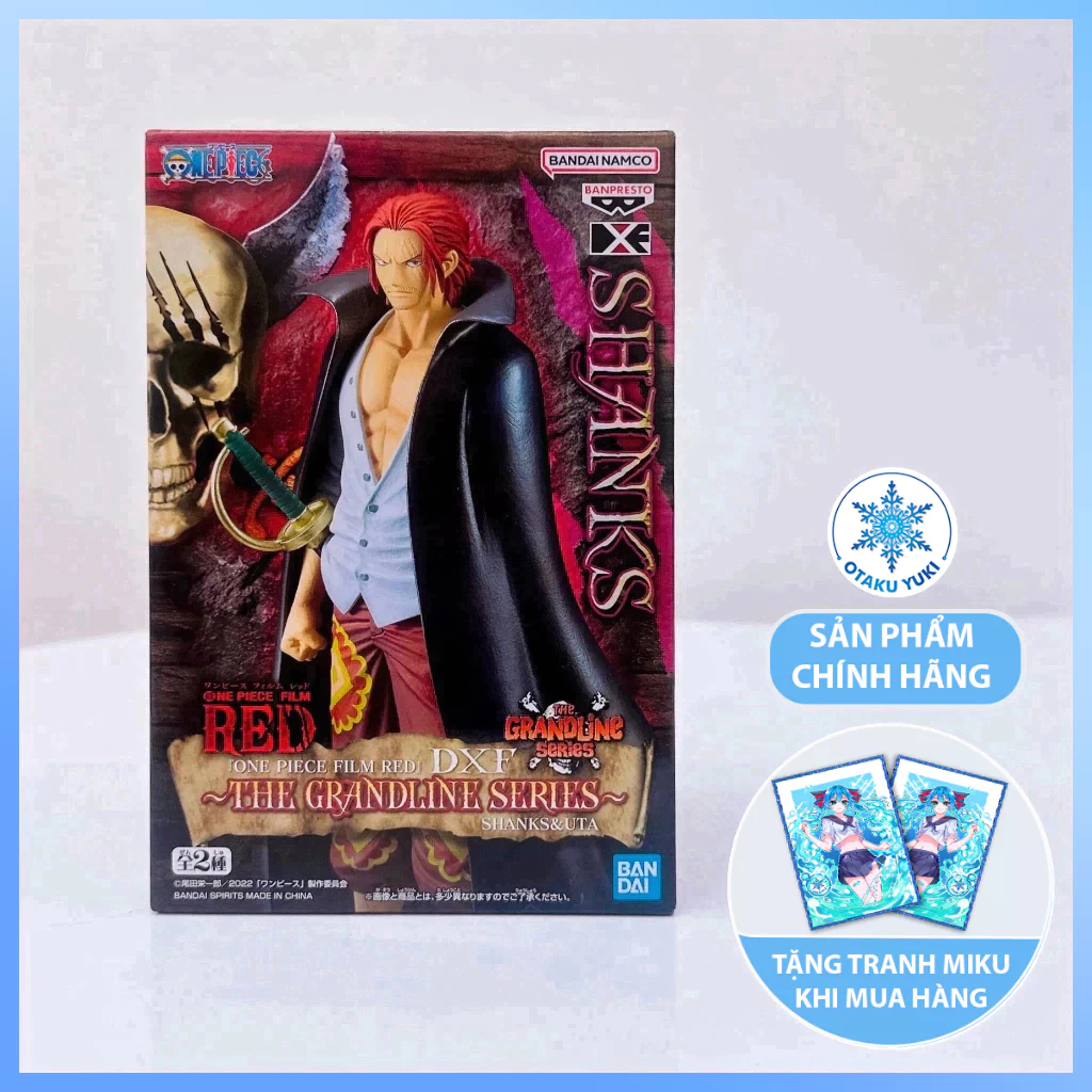 [Chính Hãng] Mô Hình Shanks DXF - One Piece Film Red The Grandline Men~ Vol. 2 Figure (Banpresto ...