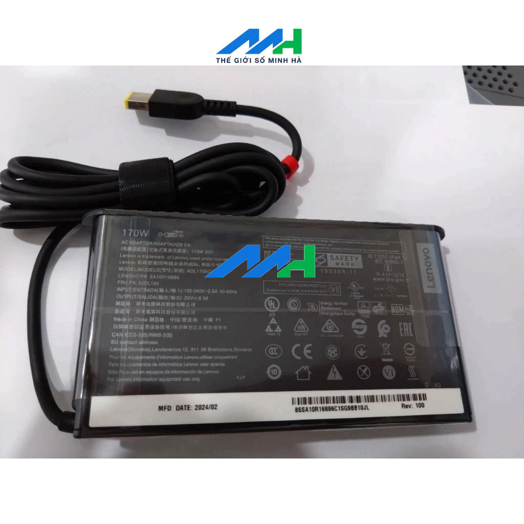 Sạc Lenovo LOQ 15IRH8 82XV/ LOQ 16IRH8 Charger Adapter 170w Power ...