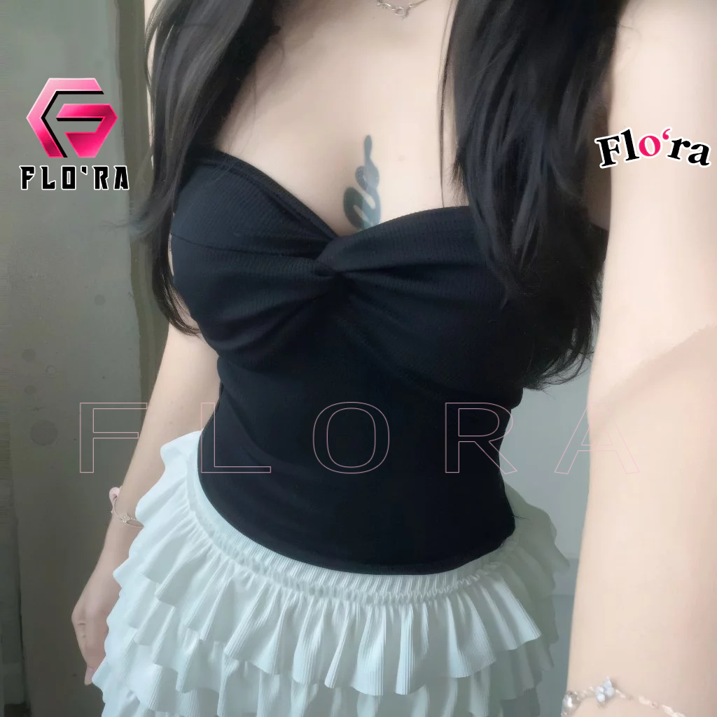 Áo Croptop ỐNG XOẮN NGỰC Thun Gân Nữ CR40, Áo Thun Ôm Body Kiểu Sexy Flo'ra | Shopee Việt Nam