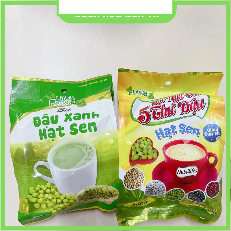 Bột Ngũ Cốc 5 Loại Đậu / Bột Đậu Xanh Hạt Sen Life‘s Food | Shopee Việt Nam