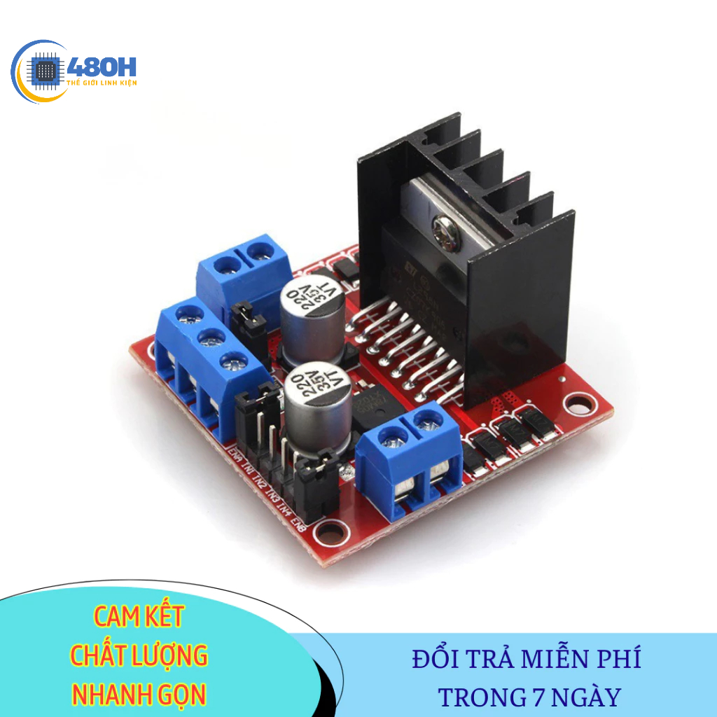 Module Điều Khiển Động Cơ L298N | PWM | Mạch Cầu H L298 | Shopee Việt Nam