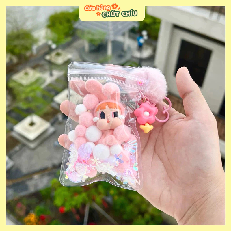 Móc khoá Crybaby mini Popmart (Cửa hàng chút chíu) | Shopee Việt Nam