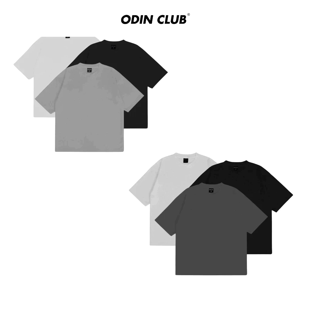 COMBO 3 Áo phông trơn ODIN CLUB, Combo 3 áo thun chất liệu vải waffle ...