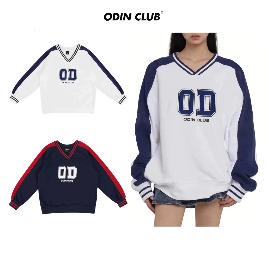 Áo sweater Palm Odin Club, Áo sweater dài tay chất liệu vải nỉ bông ...