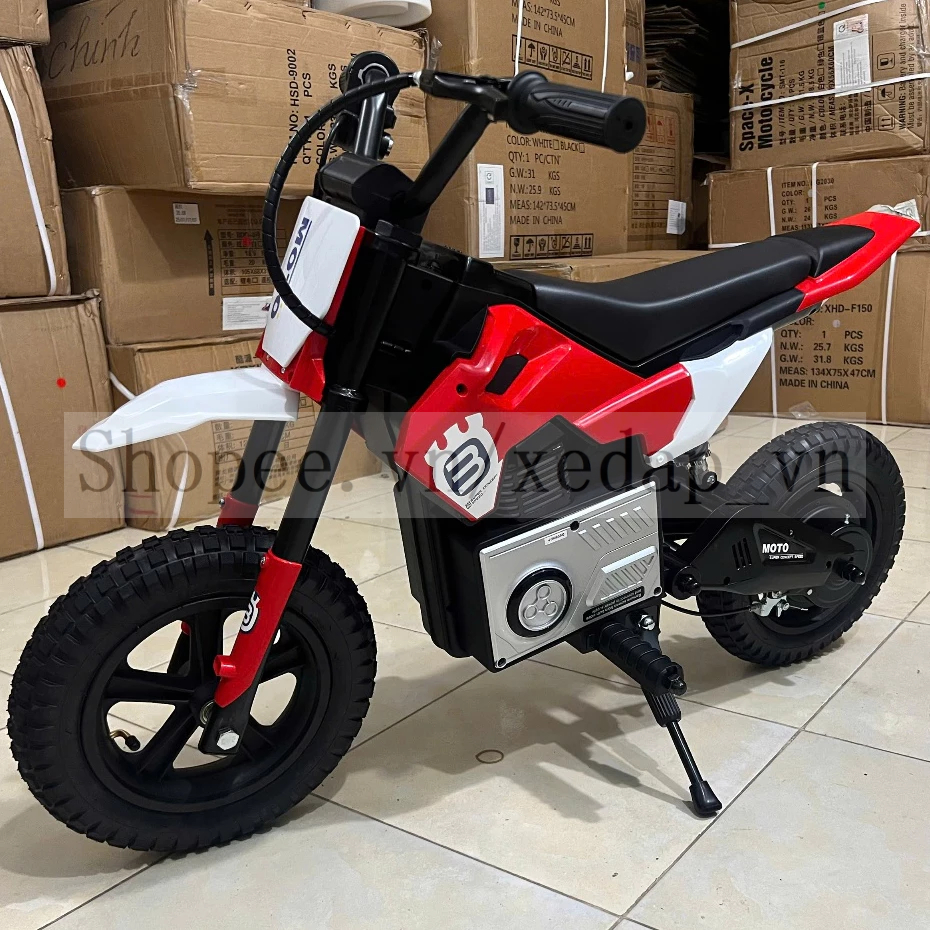 Xe Máy Mô Tô Cào Cào Điện BDQ-6988 Bánh Lốp Bơm Hơi, Thụt Nhún, Tay Ga ...