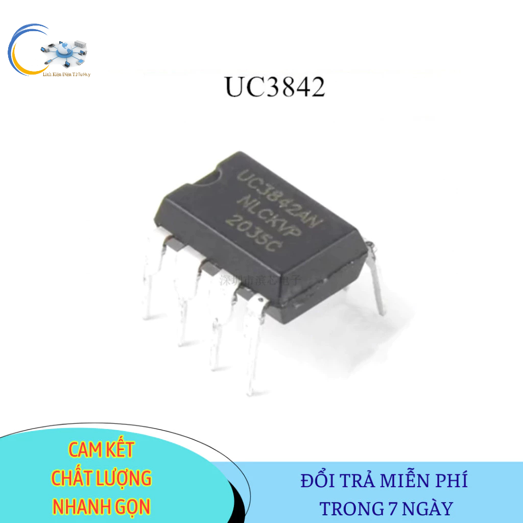 IC Quản Lý Nguồn UC3842 UC3843 DIP-8 – Dùng Cho Nguồn Xung, Adapter | Shopee Việt Nam
