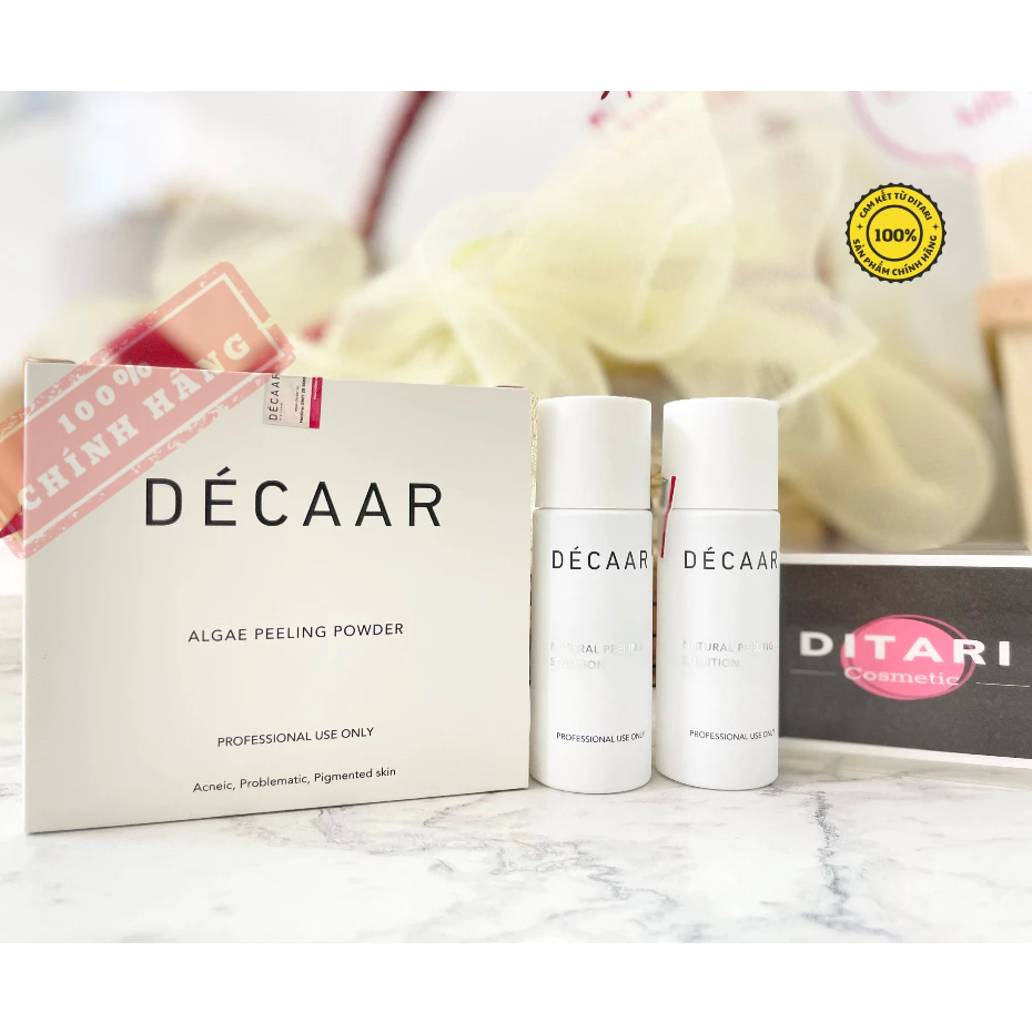 [Chiết lẻ - Tem cty] Vi Tảo Decaar Algae Peeling Power Peel Da Sinh Học Chiết Xuất Tảo Biển ...