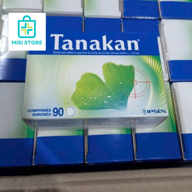 Viên uống bổ não, tăng tuần hoàn não Tanakan 90 viên của Pháp | Shopee Việt Nam