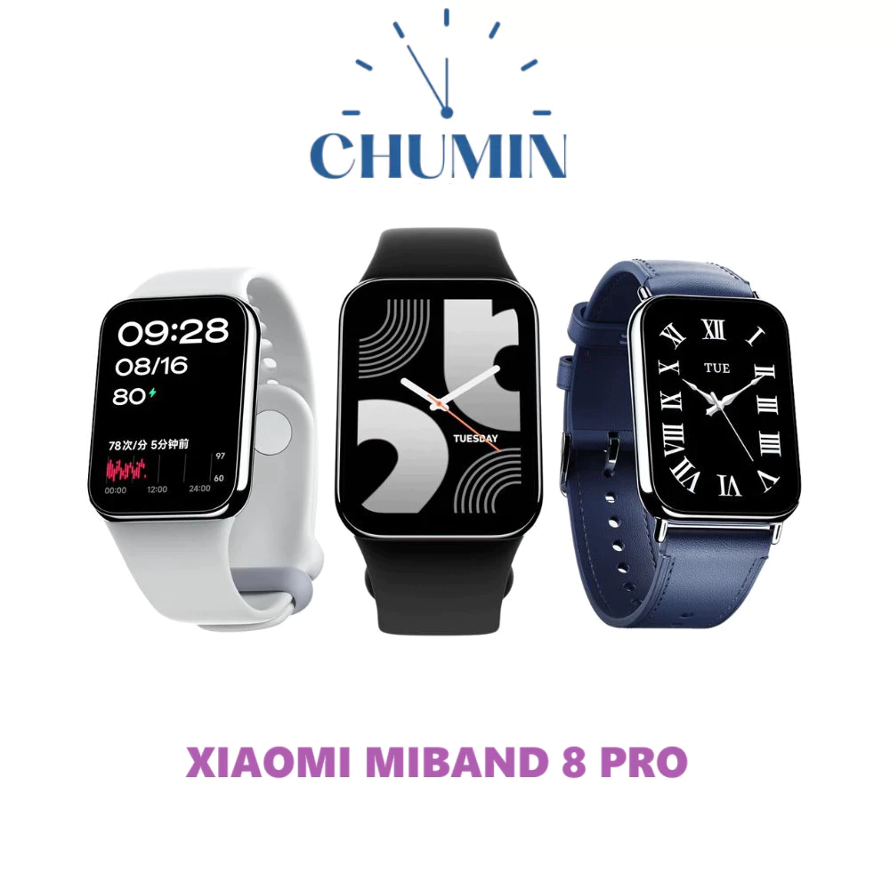 Đồng hồ thông minh Xiaomi Miband 8 Pro, Miband 9 - Màn hình Amoled 1 ...