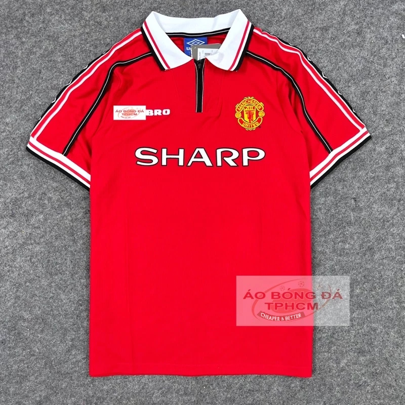 Áo Bóng Đá Retro.MU 1998/99 - Áo Bóng Đá Retro hàng Thái-RetroMU kéo ...