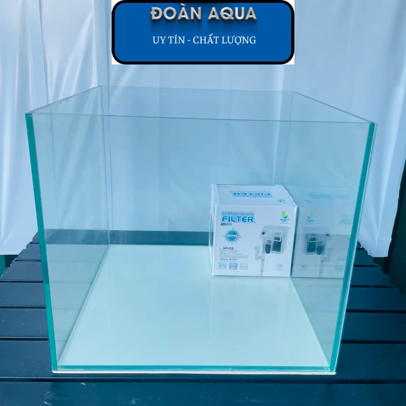Bể Cá Mini Cubic 30,Cubic 25,Cubic 20 Mài Full Vi Tính Dán Giấu Keo ...