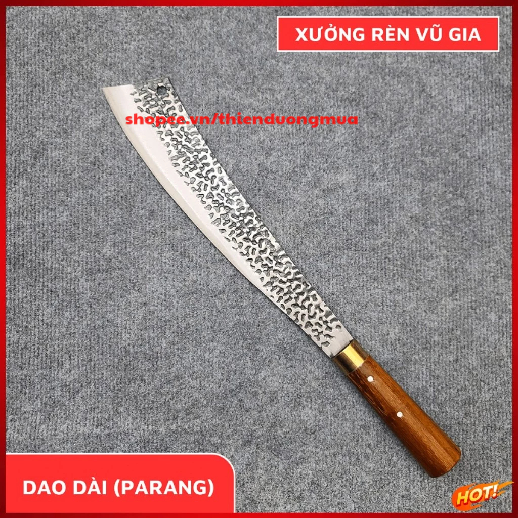 Dao Chặt Cây, chặt tre, Thép Nhíp Carbon, Dài 48cm - Dao lý nhân - Dụng ...