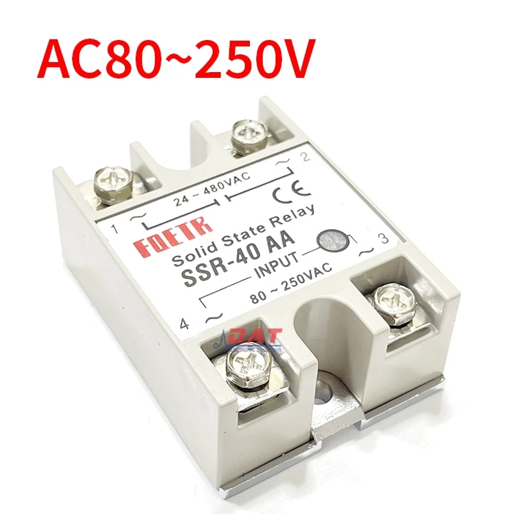 Relay Rắn SSR-40-AA 80~250VAC | Shopee Việt Nam