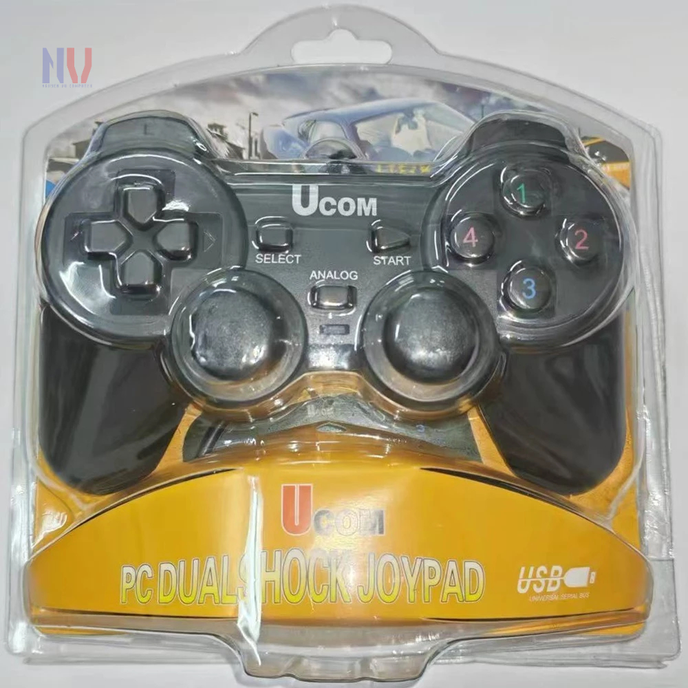 Tay cầm chơi game PC DUALSHOCK JOYPAD UCOM-704 dùng cho máy tính PC, Laptop USB 2.0 | Shopee ...
