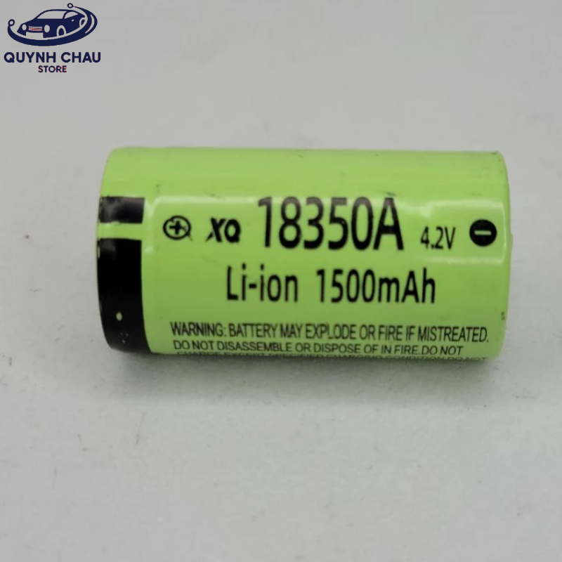 Pin 18350 1500mAh - Pin Dự Phòng Cho Đèn Mini X-Balog 350 và Các Loại ...