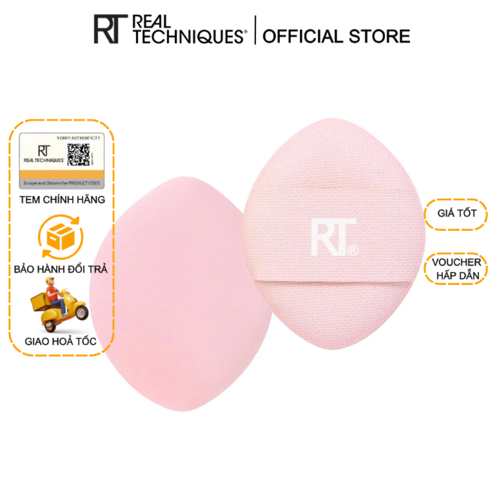 Mút che khuyết điểm mini RT Real Techniques Mini Miracle Concealer Puff ...