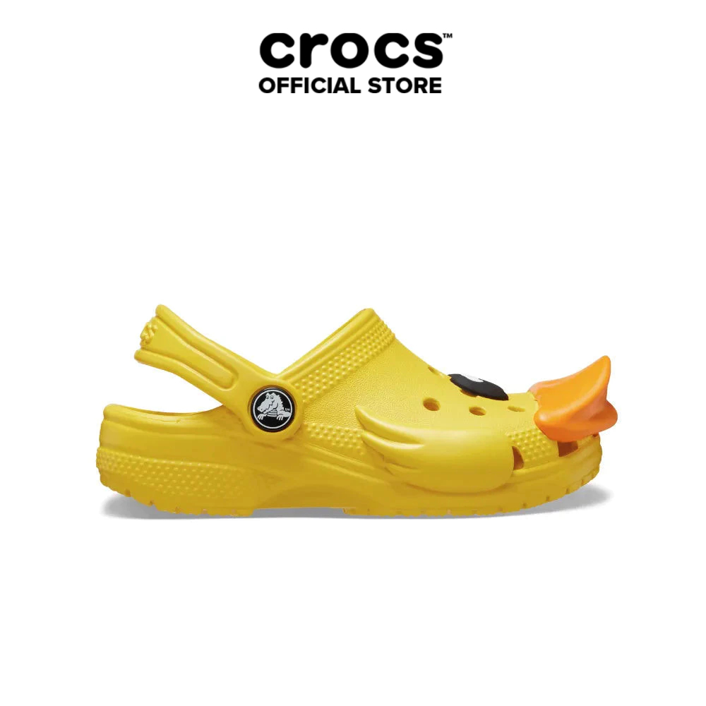 Giày Clog Trẻ Em Crocs Toddler Iam Rubber Ducky - Sunflower | Shopee ...