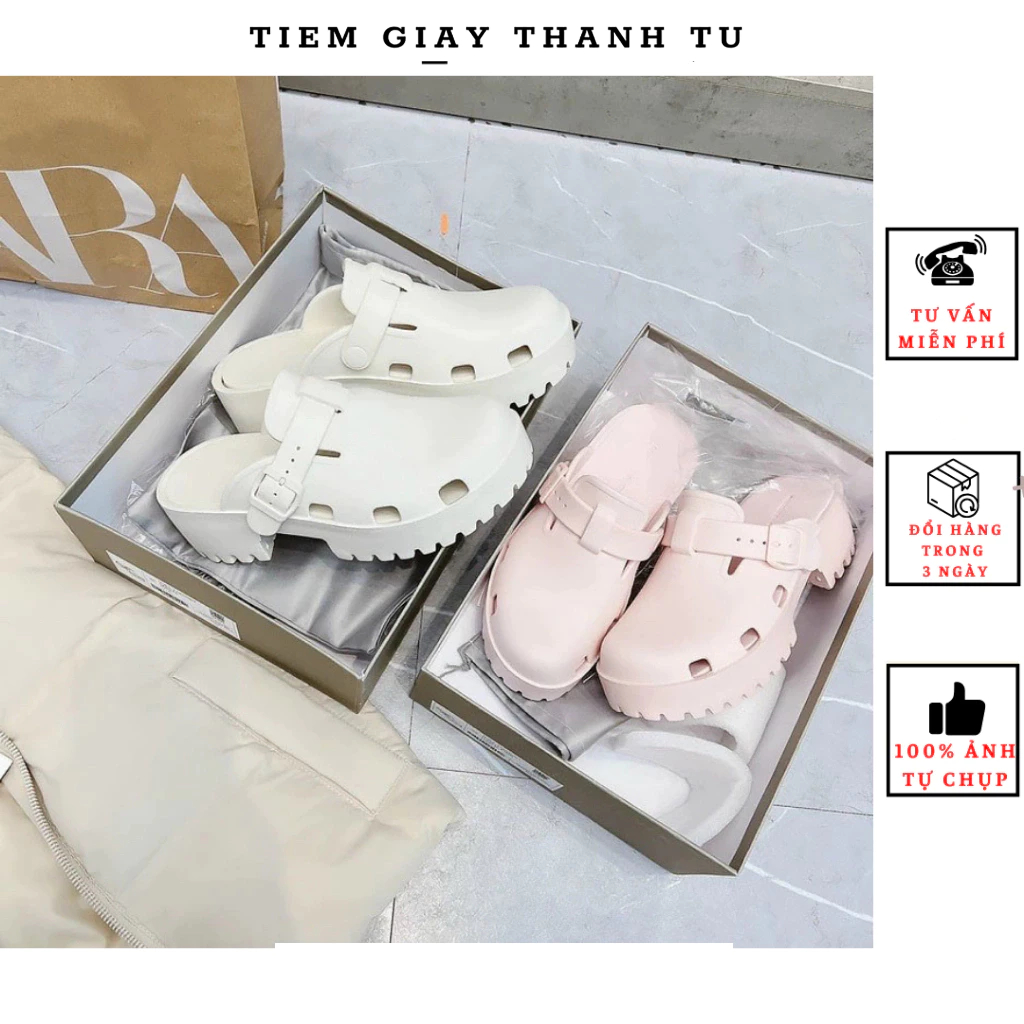 Sục thể thao mũi tròn phối khuy siêu cấp fullbox đế cao 5cm | Shopee Việt Nam