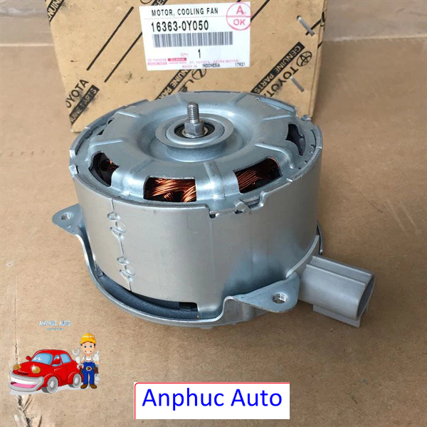 Motor quạt két nước Vios 2014-2017 #Toyota 16363-0Y050 (Cái) | Shopee ...