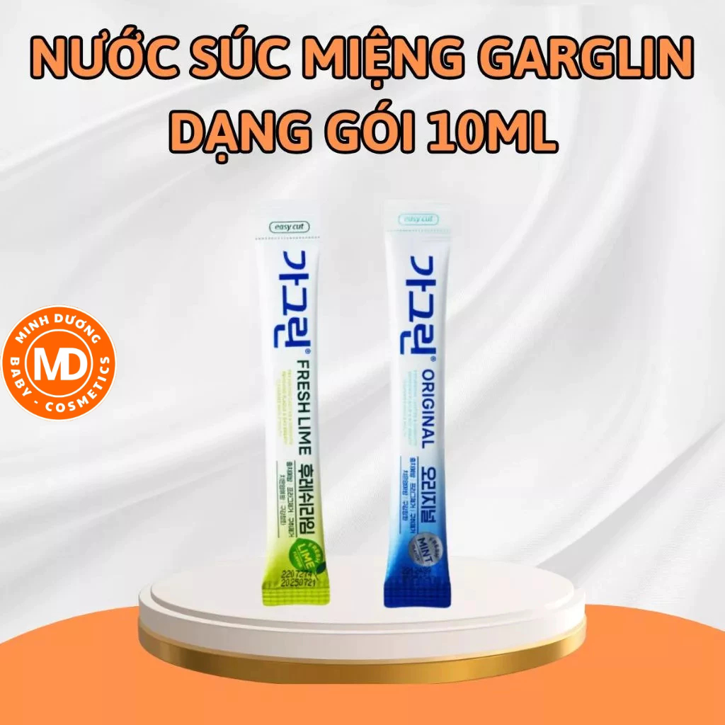 5 Gói Nước Súc Miệng Garglin 10ml Tiện Lợi | Shopee Việt Nam