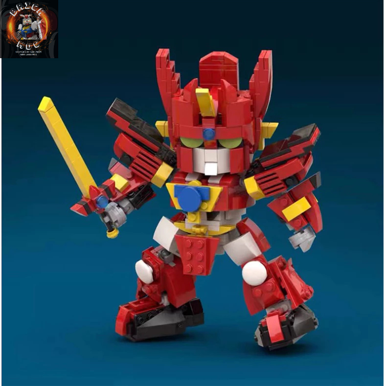 Mô hình lắp ráp kiểu LEGO Robot MOC mini mech Magical King (518 mảnh ...