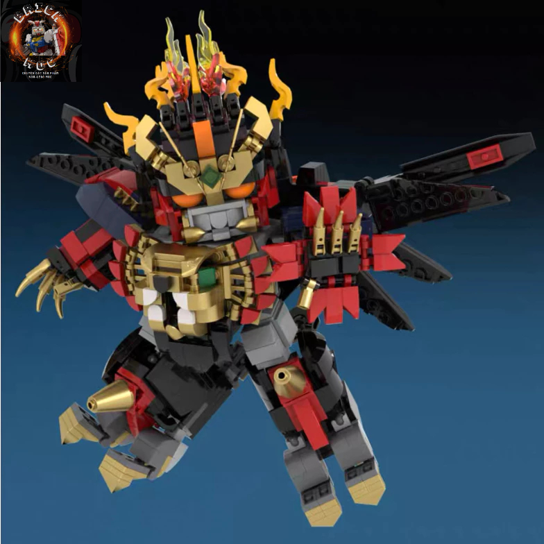Mô hình lắp ráp kiểu LEGO robot MOC mini mech Gaogaigar (905 mảnh ...