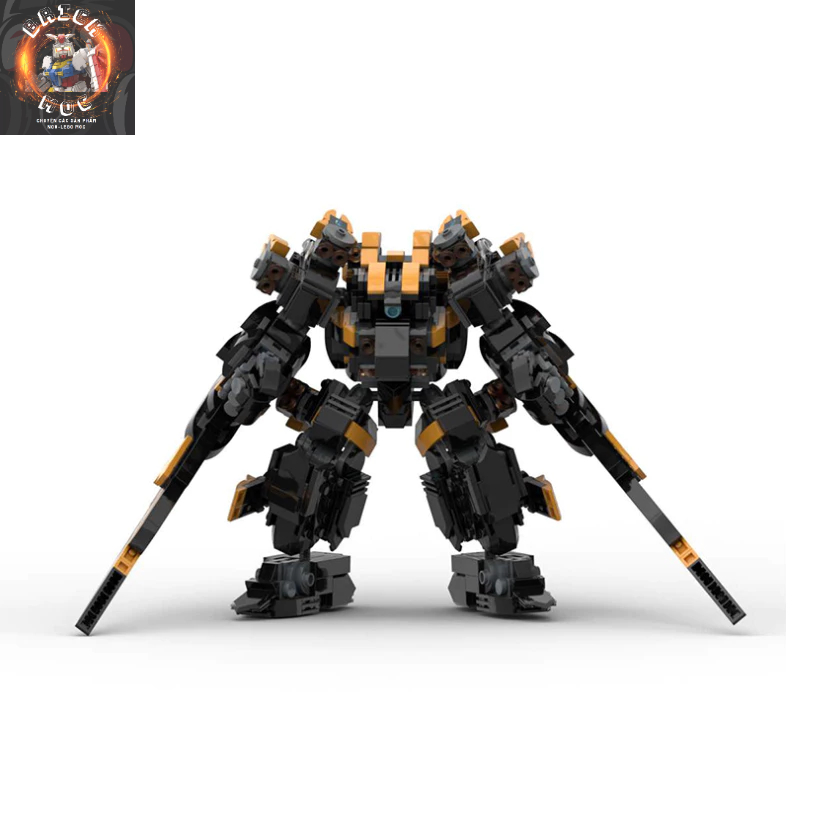 Mô hình lắp ráp kiểu LEGO Robot MOC mini mech Dark Attack (983 mảnh ...