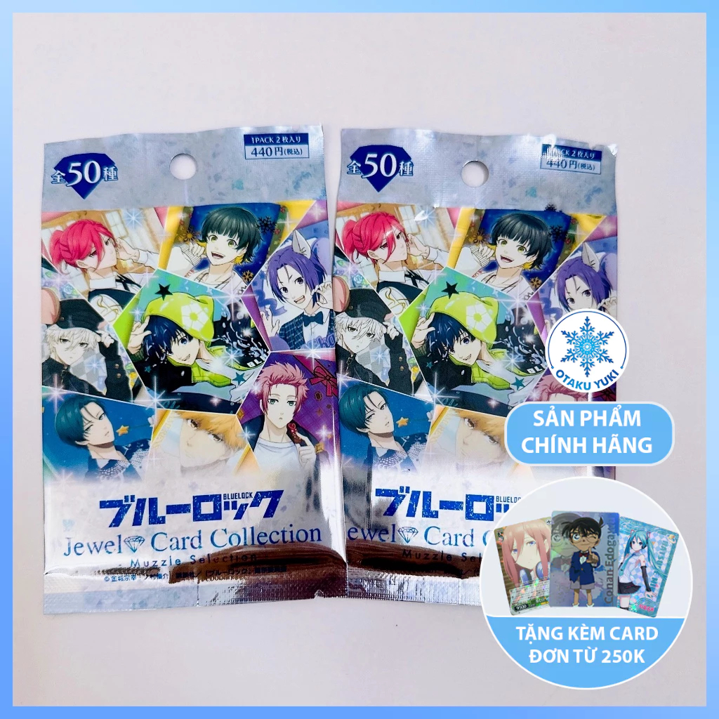 Gói Thẻ Pack Card Blue Lock Jewel Card Collection - Muzzle Selection ...